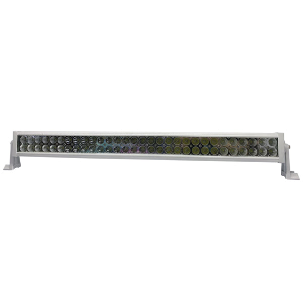 1852 LED-Lichtleiste 10-30V 180W Combo, weißes Alu-Gehäuse L-87,5 cm ...